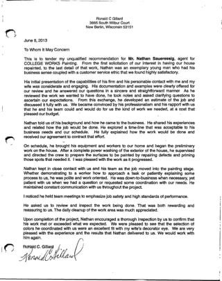 Reference Letters | PDF