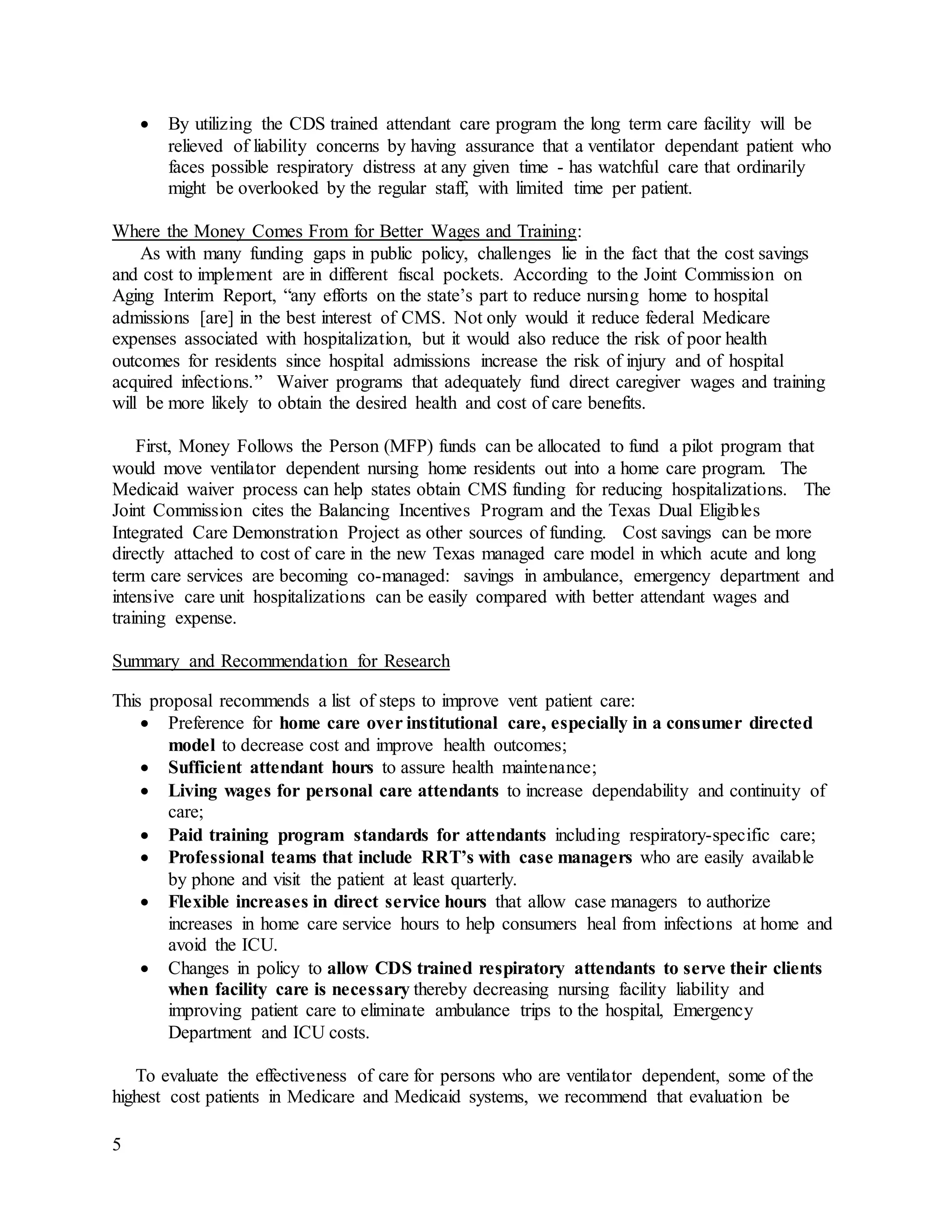 Proposal - Respiratory Care Attendant Program | DOCX