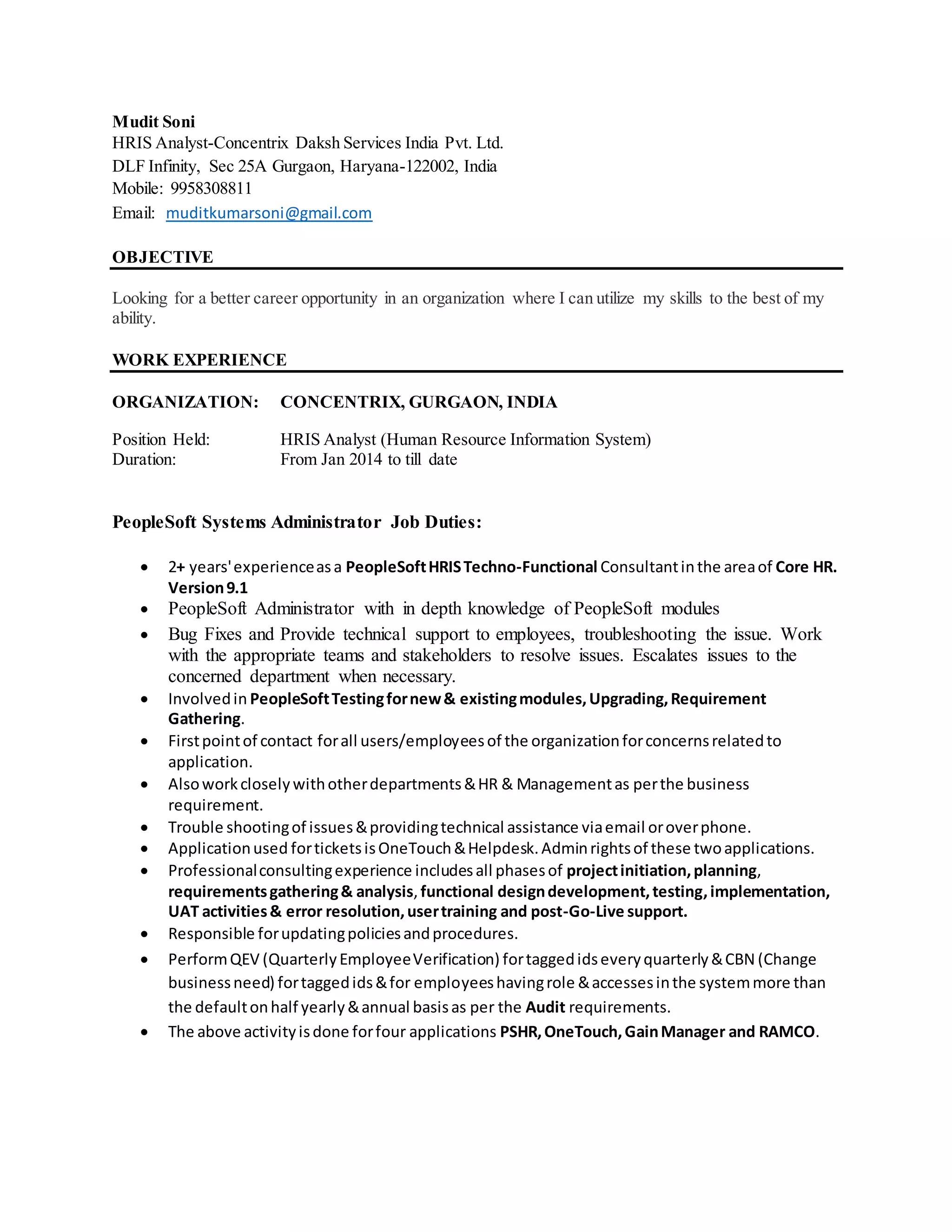 Mudit_Resume | PDF