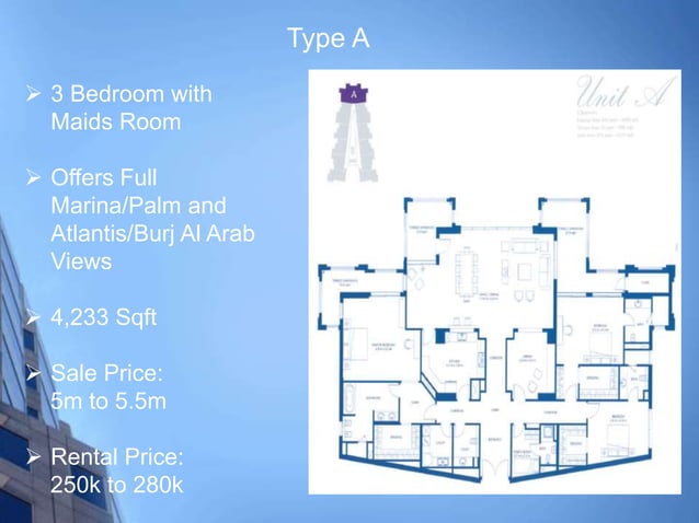PALM JUMEIRAH KIOSK REPORT (2) | PPTX | Houses | Real Estate