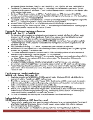 PDM Resume | DOCX