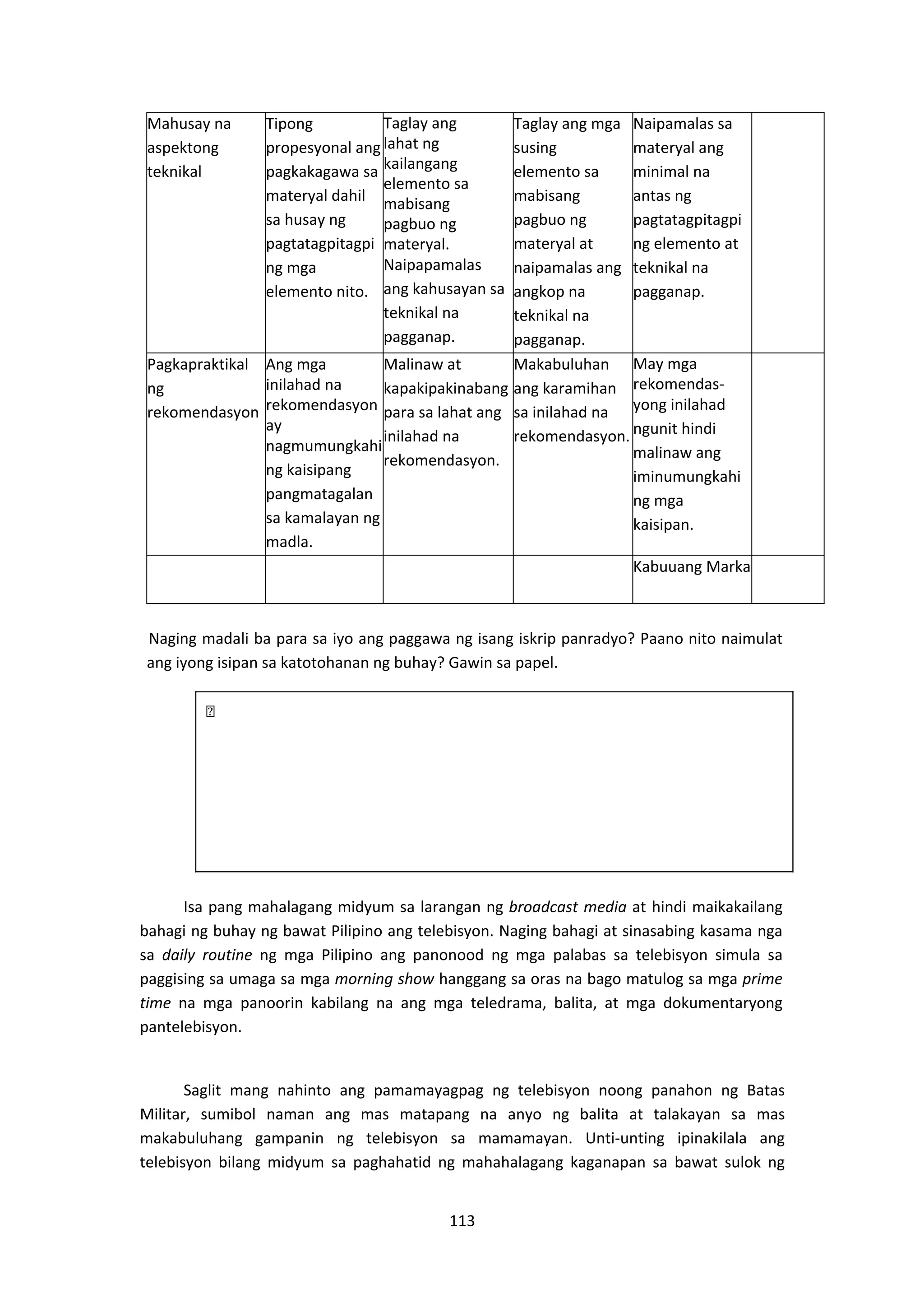 Grade 8 Learning Module in Filipino - Complete | PDF