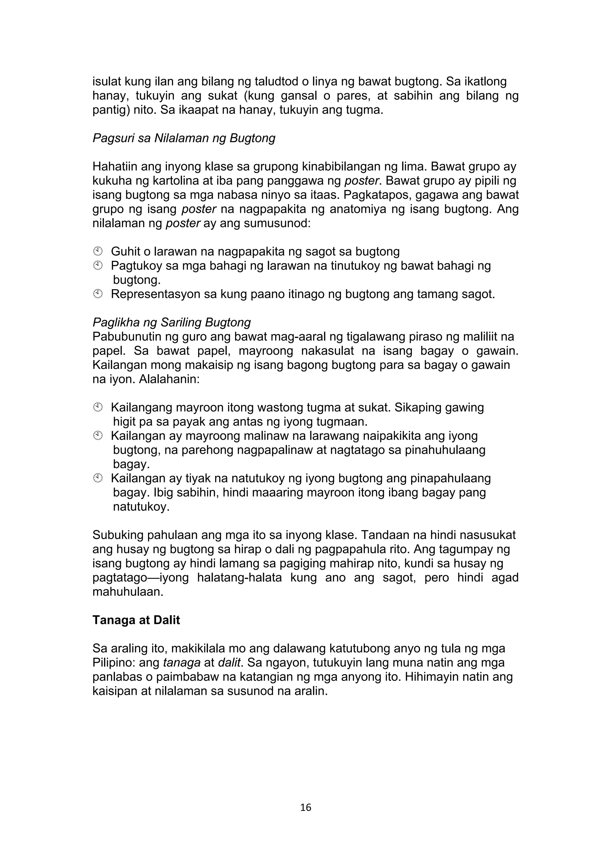 Grade 8 Learning Module in Filipino - Complete | PDF