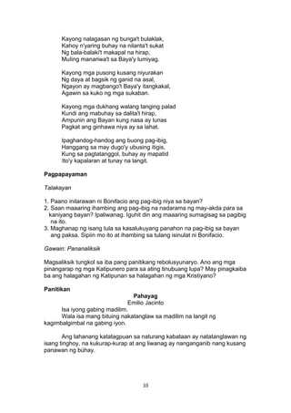 Grade 8 Learning Module in Filipino - Complete | PDF