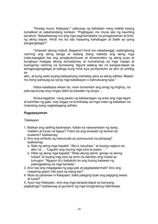 Grade 8 Learning Module in Filipino - Complete | PDF