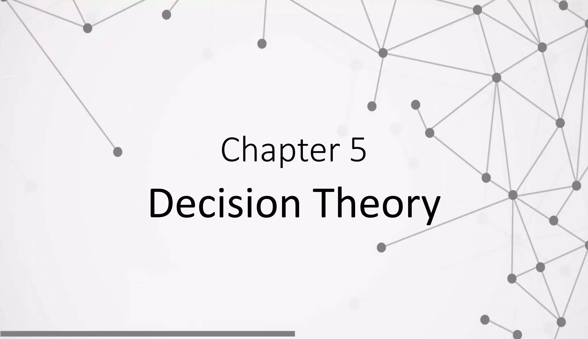 Decision Theory | PPTX