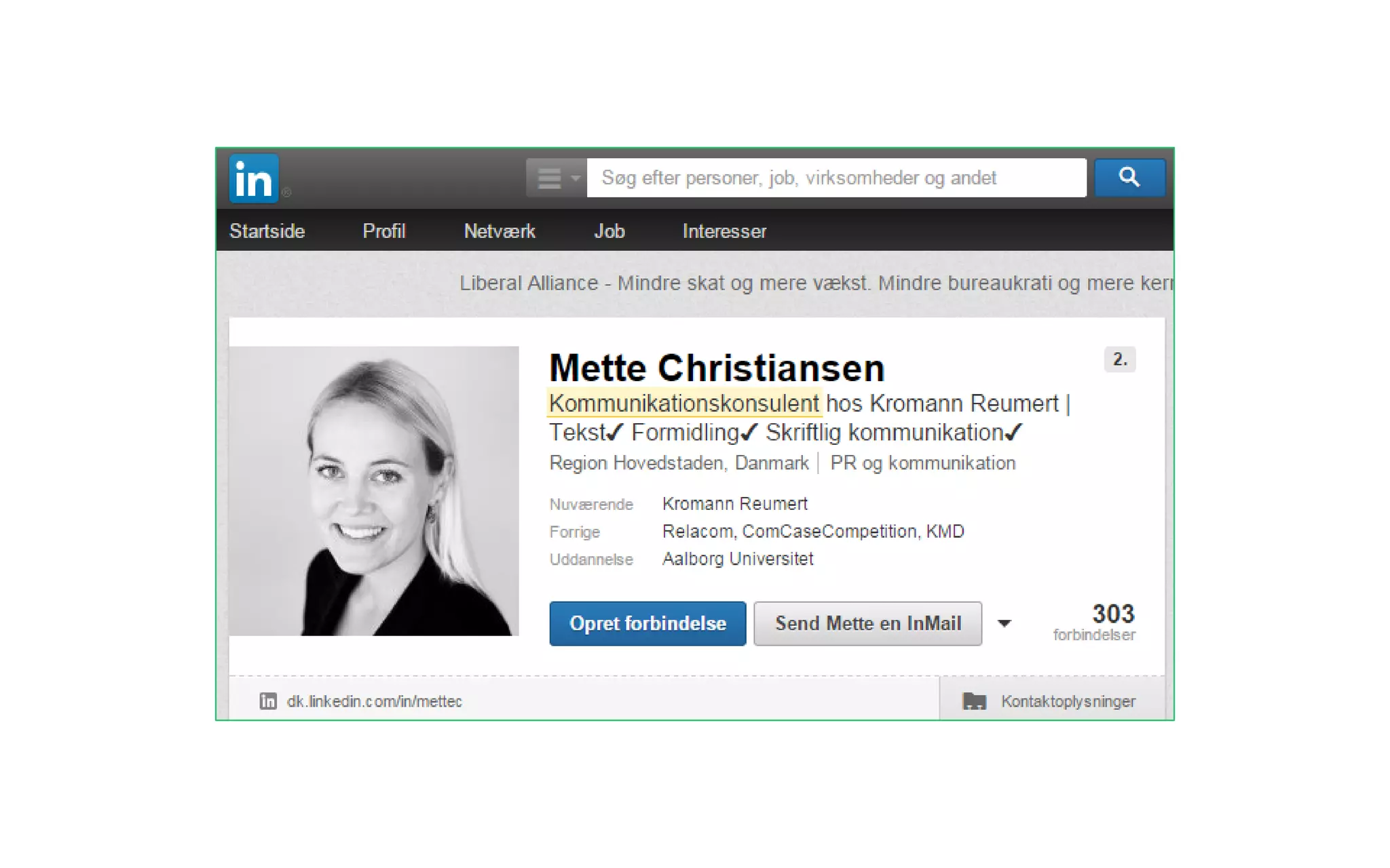 8 finter til din LinkedIn profil | PDF