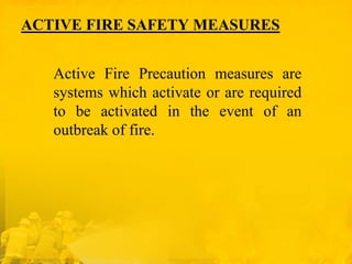 8 fire safety | PPT