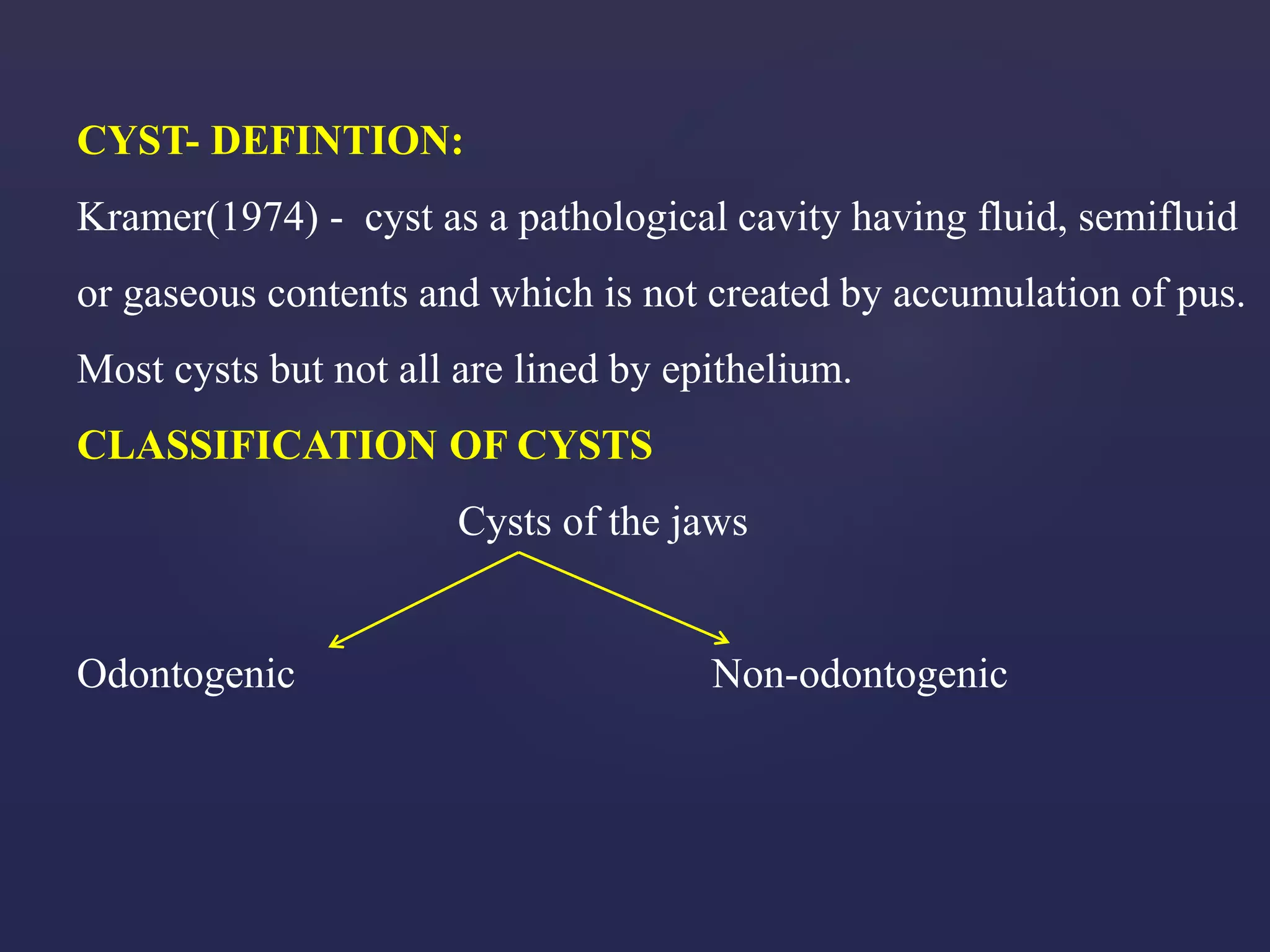 Fissural cysts of oral cavity | PPTX