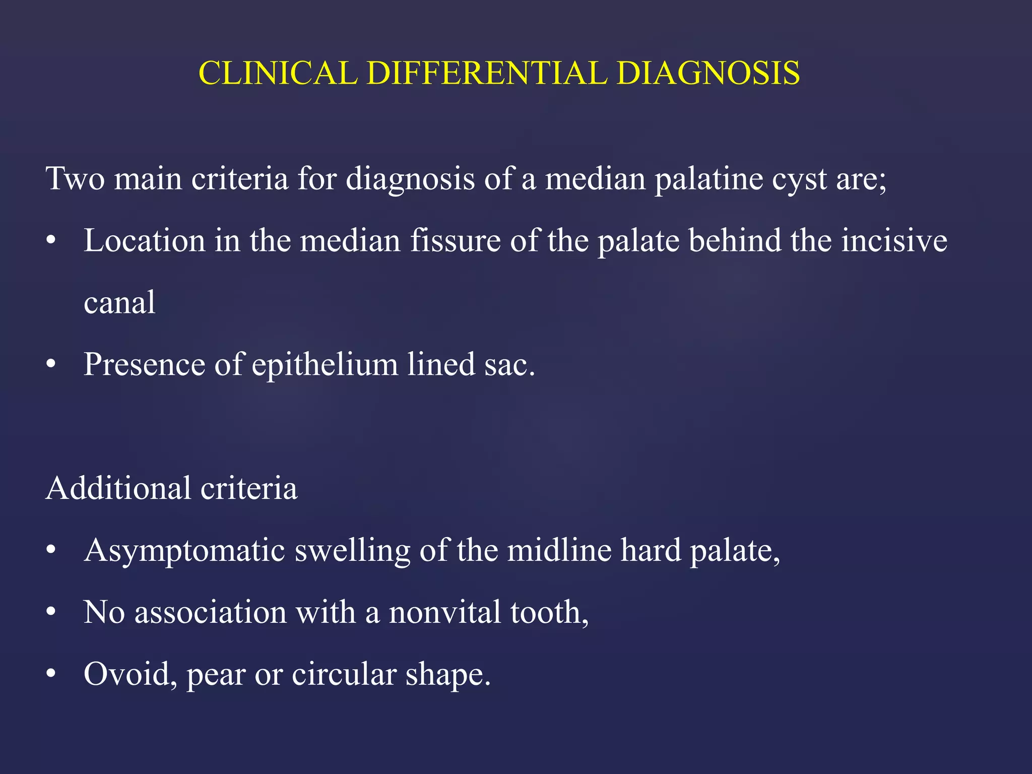 Fissural cysts of oral cavity | PPTX