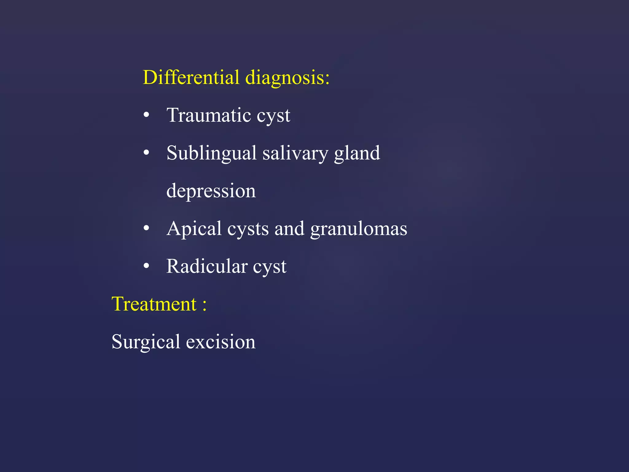 Fissural cysts of oral cavity | PPTX