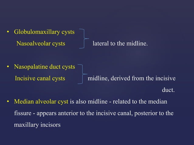 Fissural cysts of oral cavity | PPTX
