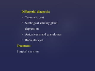 Fissural cysts of oral cavity | PPTX