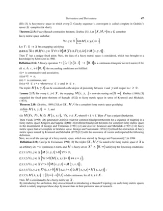 8 fixed point theorem in complete fuzzy metric space 8 megha shrivastava | PDF