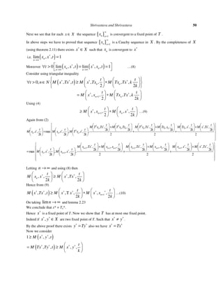 8 fixed point theorem in complete fuzzy metric space 8 megha shrivastava | PDF