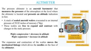 Primary Flight Instruments | Flight Mechanics | GATE Aerospace | PPTX