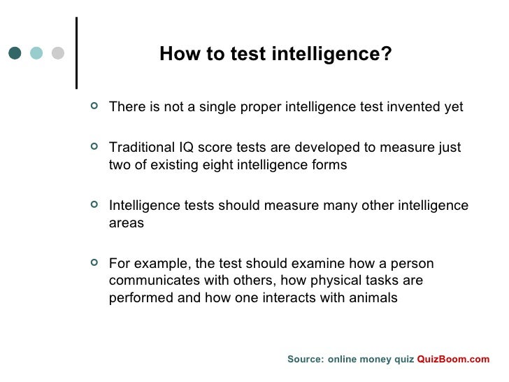 8 Forms Of Intelligence, Quiz, Trivia, Interesting Facts