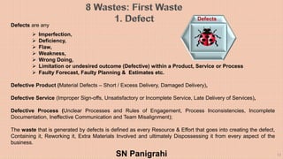 Lean Concepts "8 Forms of Waste Cause & Effect : How to Eliminate ...