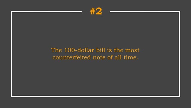 8 Fun Facts About Money | PDF