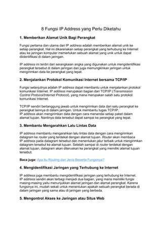 8 Fungsi IP Address yang Perlu Diketahu.doc