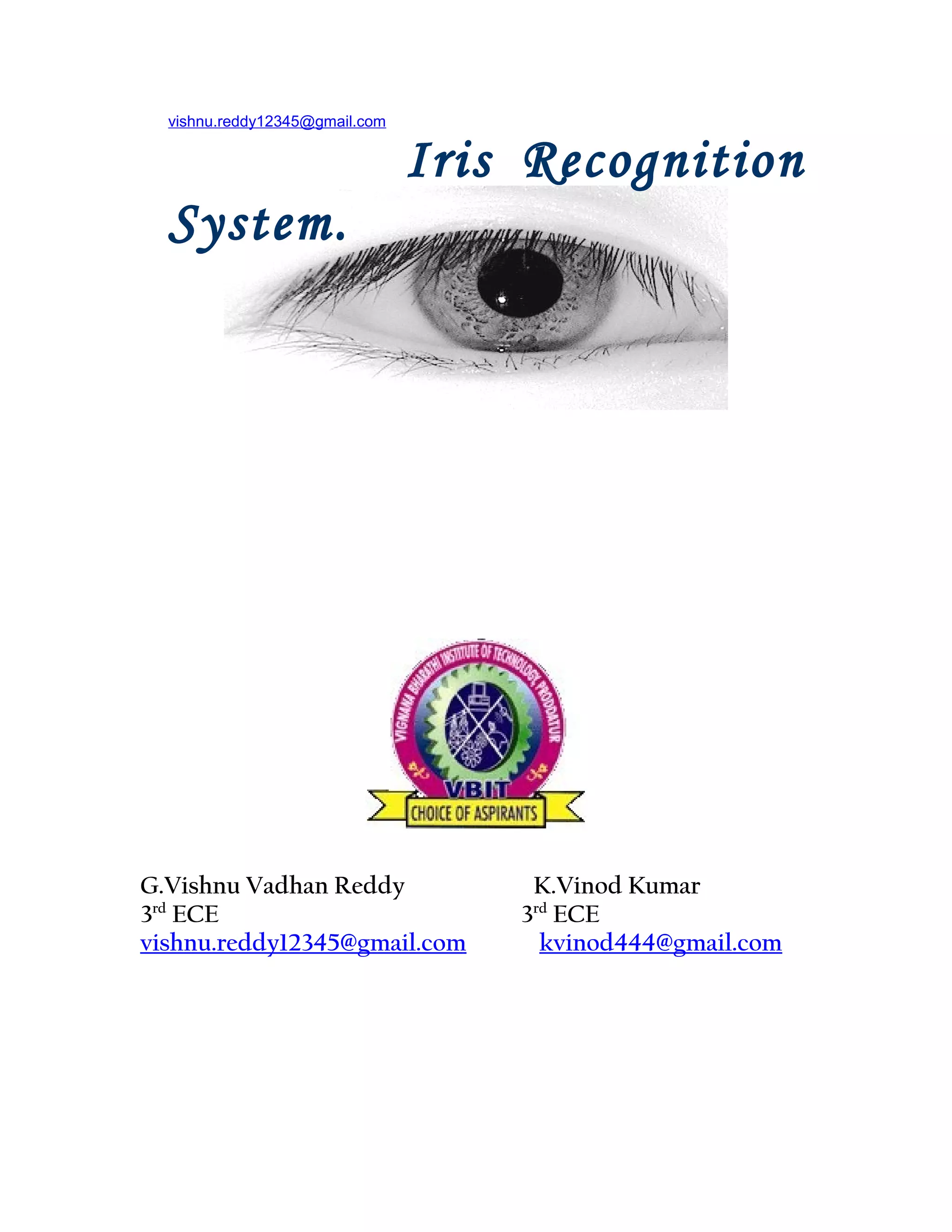 8 g iris-recognition_system | PDF