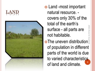 class 8 GEOGRAPHY:Land, Soil, Water, Natural Vegetation and Wildlife ...