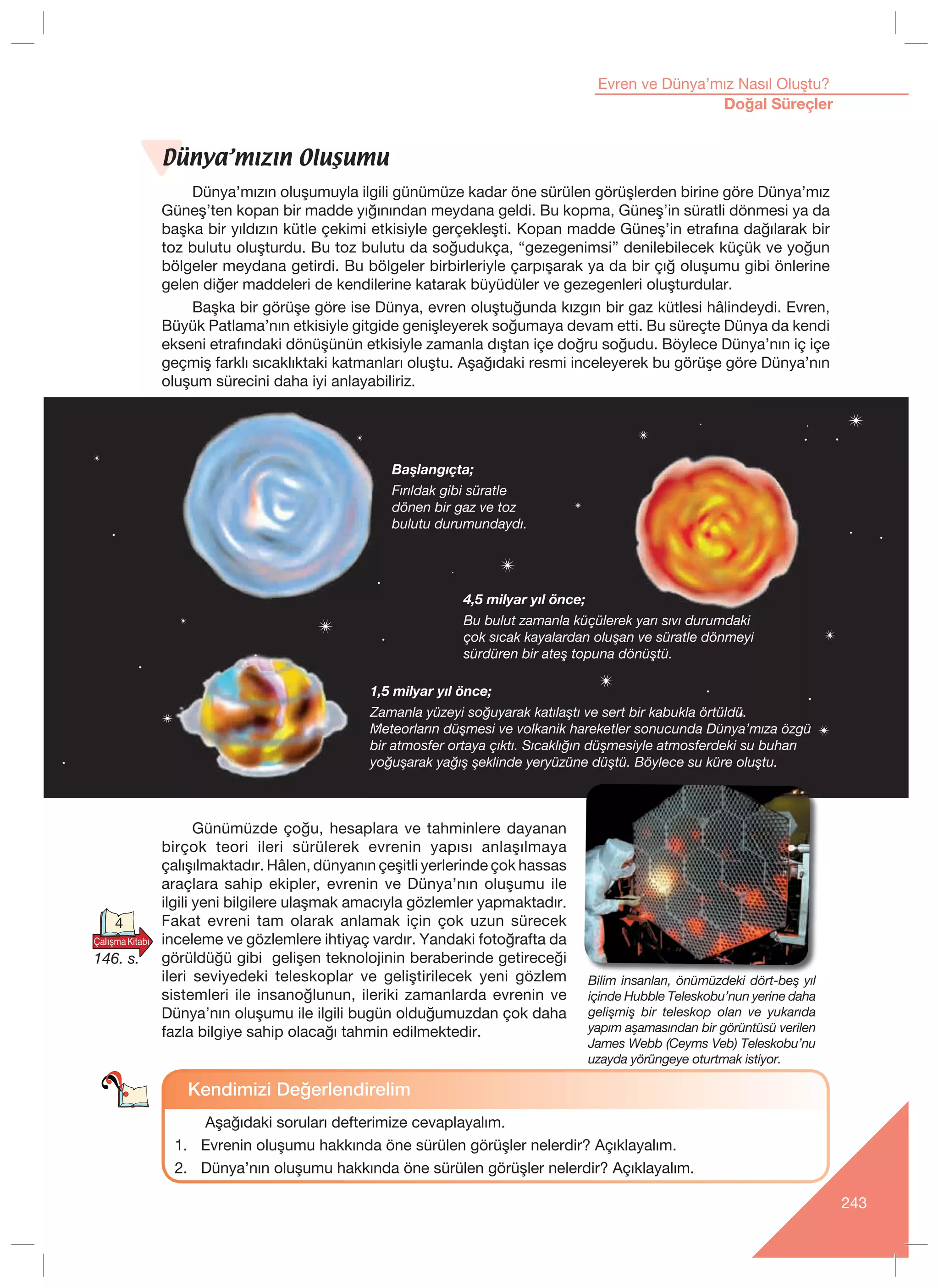 Evren ve dünyamız | PDF