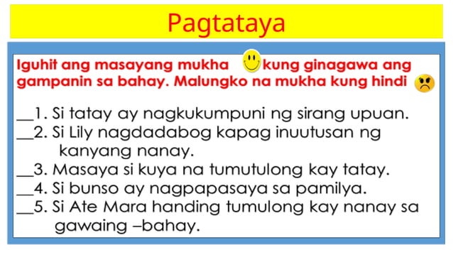 #8 Gampanin o tungkulin ng kasapi ng Pamilya.pptx