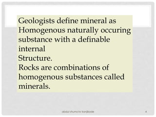 Minerals and Energy Resources, class 8 Geography cbse | PDF