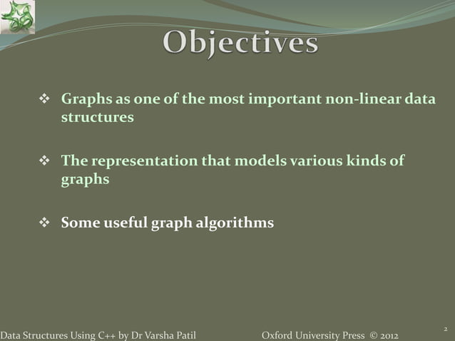 8. Graph - Data Structures using C++ by Varsha Patil | PPTX