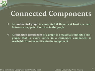 8. Graph - Data Structures using C++ by Varsha Patil | PPTX