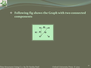 8. Graph - Data Structures using C++ by Varsha Patil | PPTX