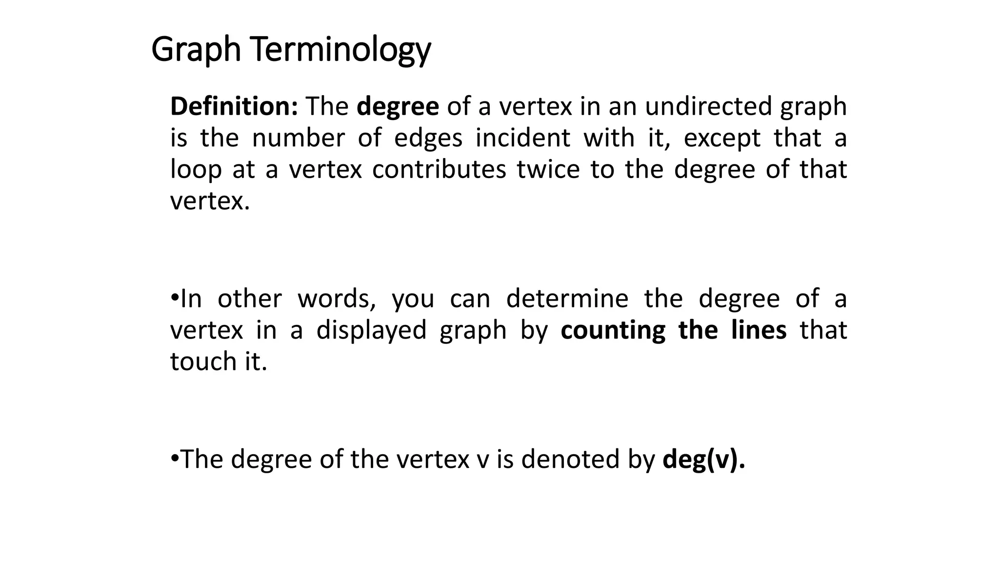 Graphs (Models & Terminology) | PPTX