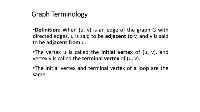 Graphs (Models & Terminology) | PPTX