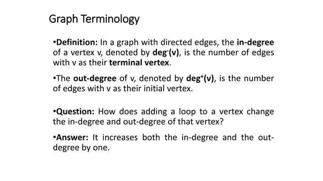 Graphs (Models & Terminology) | PPTX