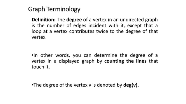 Graphs (Models & Terminology) | PPTX