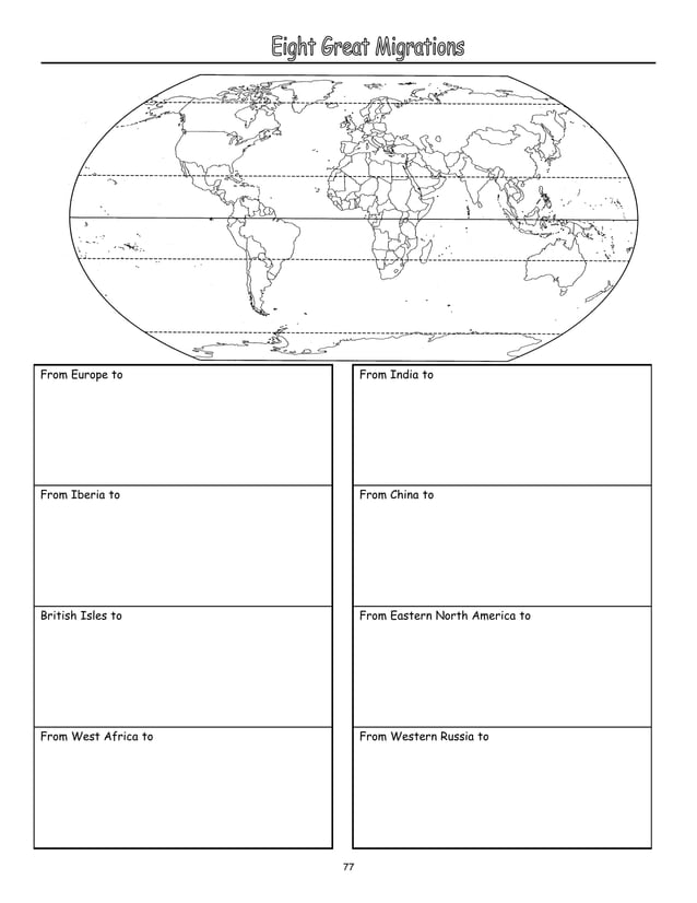 8 great migrations | DOC