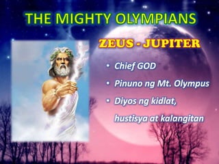8 greek gods and godesses | PPTX