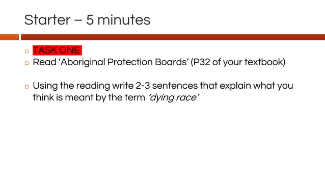 3.4 green aboriginal protection board - THOP | PPT