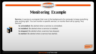 Spiceworks Basics 1: Inventory, Troubleshooting, Monitoring & Alerts | PPT