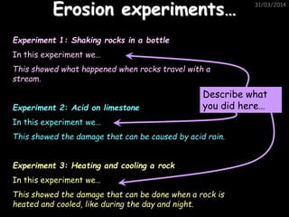 8 g rocks and weathering (whs) | PPT