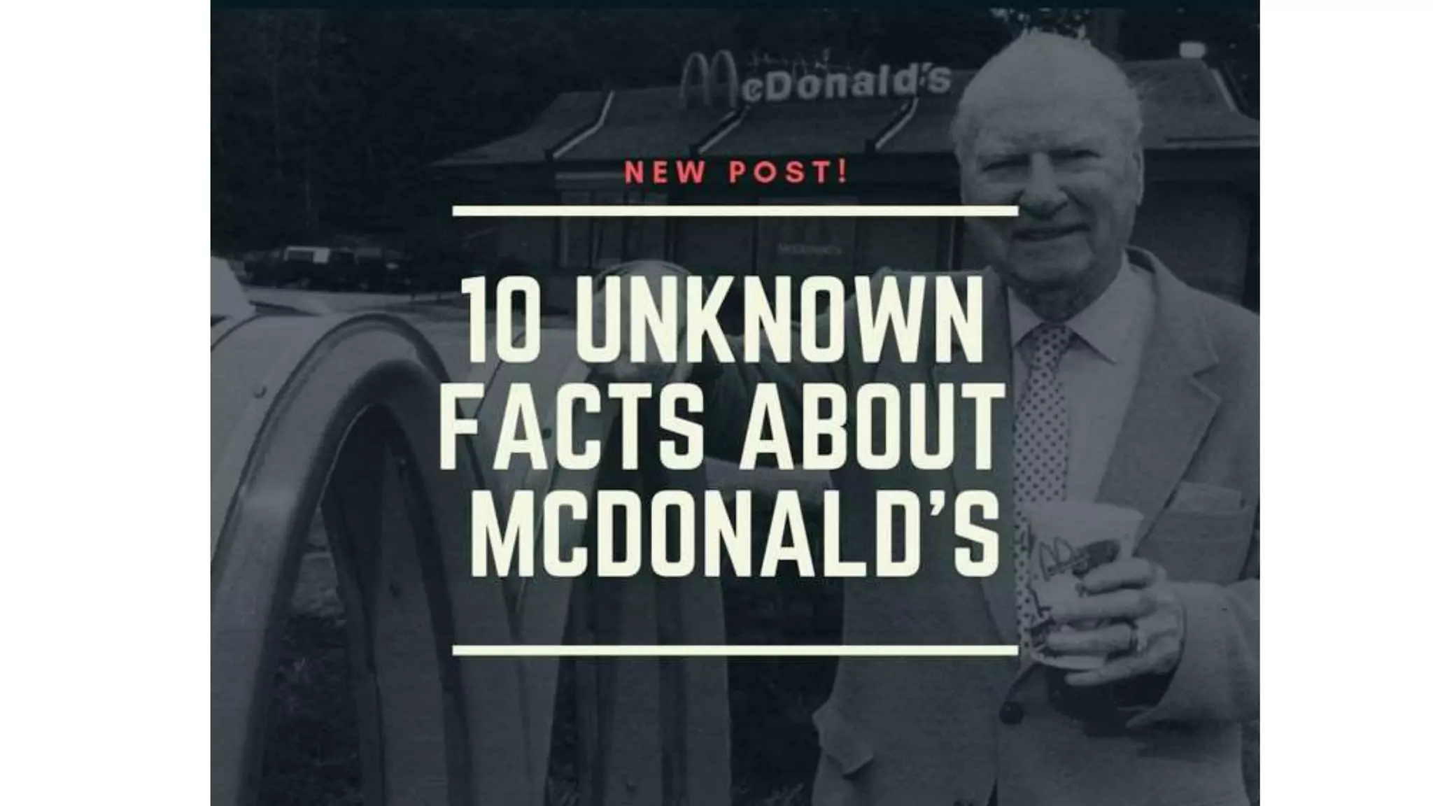 10 facts about mc donalds | PPTX | Bars & Restaurants | Attractions