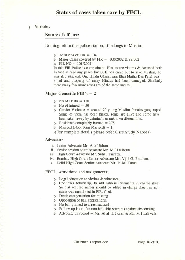 Gujarat Genocide 2002 & Victims Dilemma | PDF