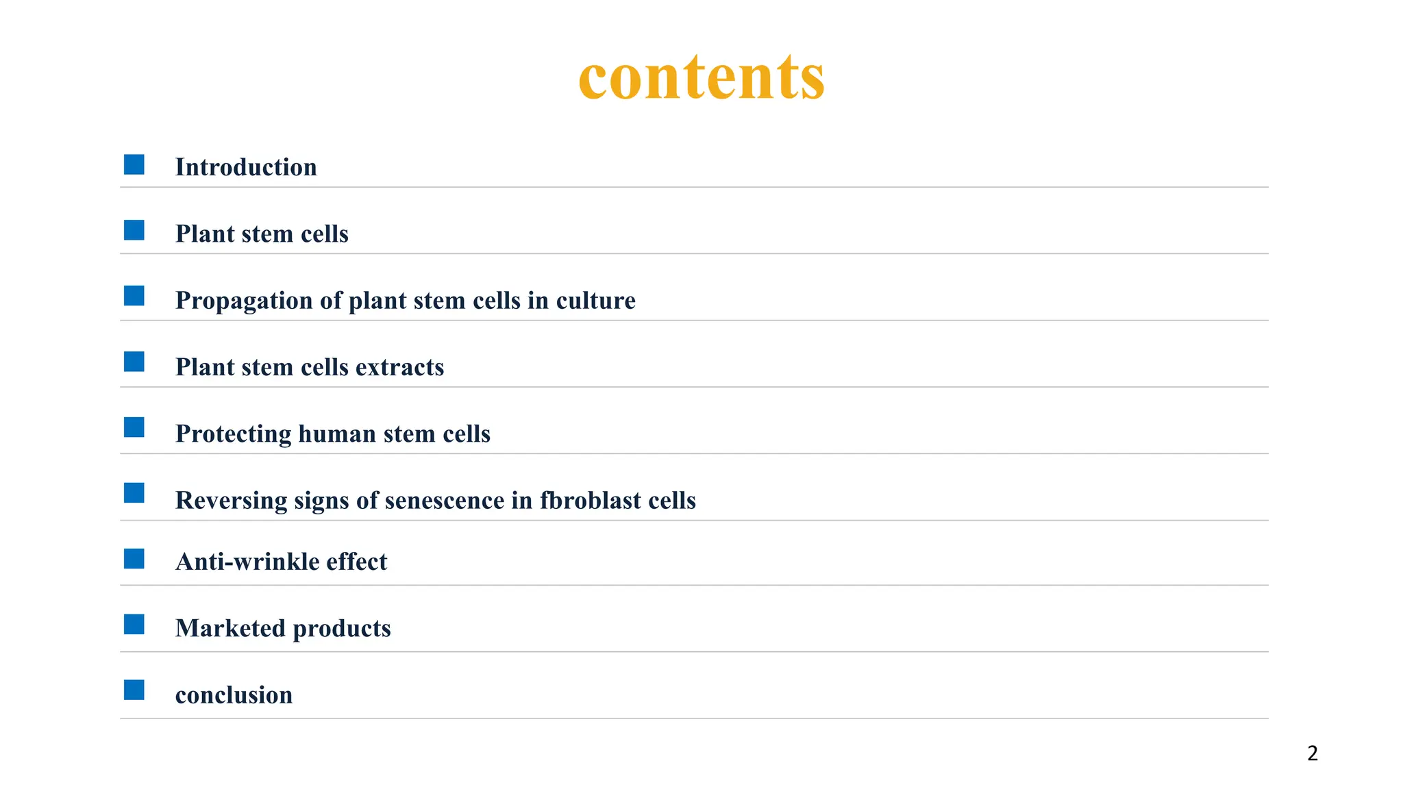 Plant stem cells in cosmetics powerpoint presentation | PPTX