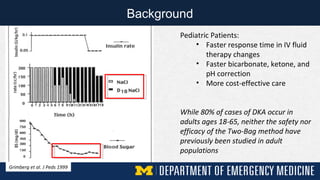 Safety and Outcomes of a “Two-Bag” Protocol for Management of DKA in ...