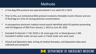Safety and Outcomes of a “Two-Bag” Protocol for Management of DKA in ...