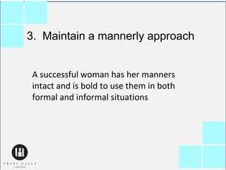 8 habits of successful women | PPTX