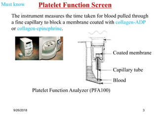 Hemostasis work up | PPTX