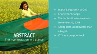 Digital bangladesh-Breaking Barriers through ICT | PDF
