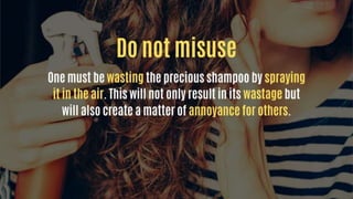 8 holy commandments of diy dry shampoo | PPTX